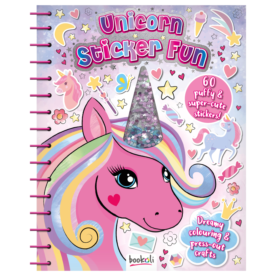 Unicorn Sticker Fun Activity Book – CuriousUniverse