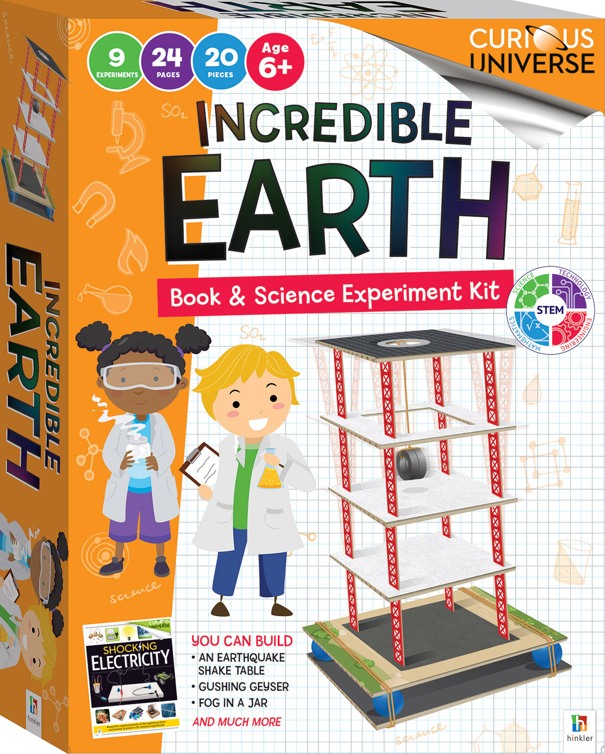 Curious Universe Book & Science Experiment Kit: Incredible Earth ...