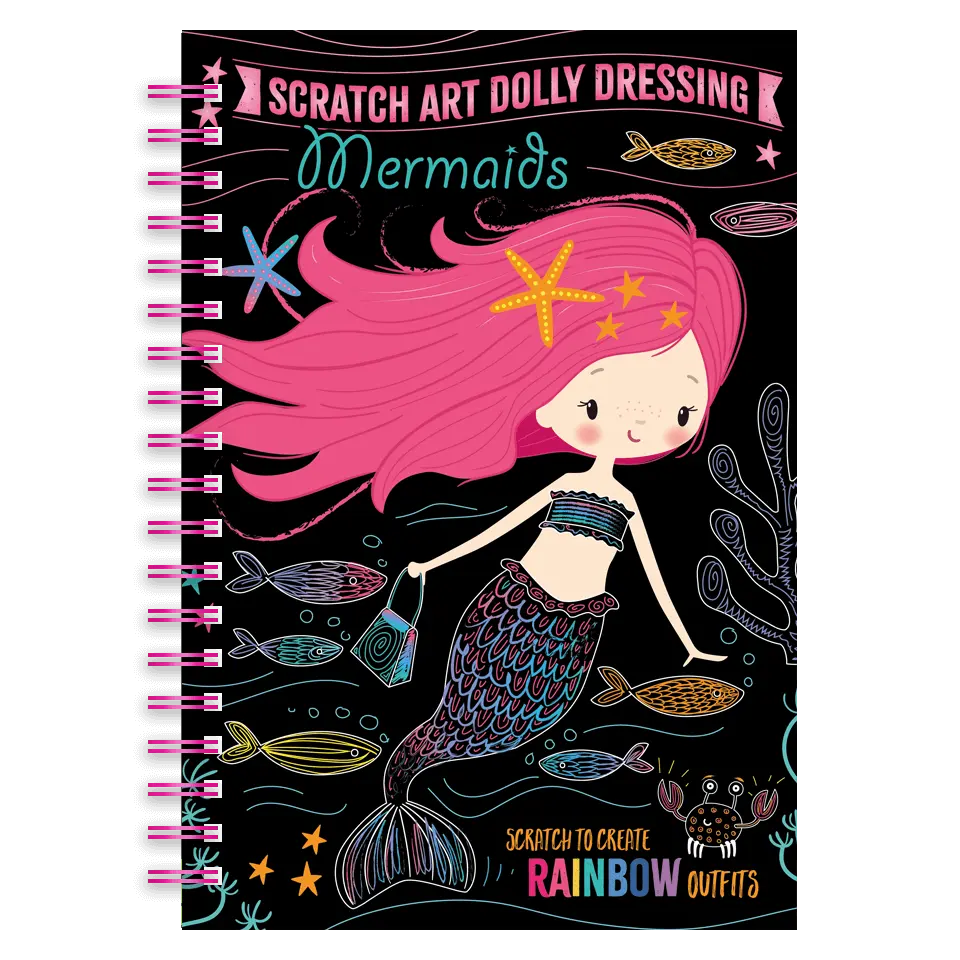 Scratch Art Dolly Dressing: Mermaids – CuriousUniverse
