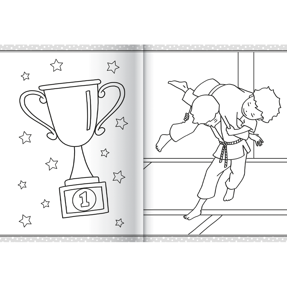 Extreme Sports Coloring Mega Colouring 48 Page Colouring Book: Sports