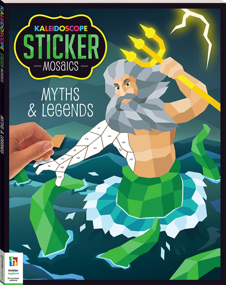 Kaleidoscope Sticker Mosaics: Myths and Legends – CuriousUniverse