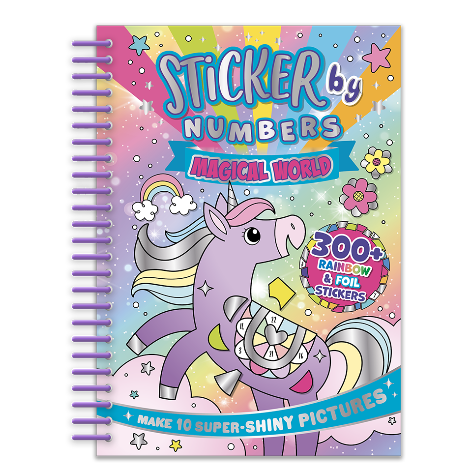 Sticker by Numbers: Magical World – CuriousUniverse
