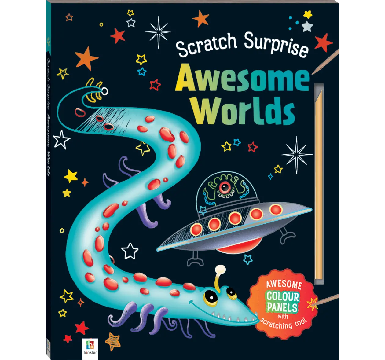 Scratch Surprise Book: Awesome Worlds – CuriousUniverse