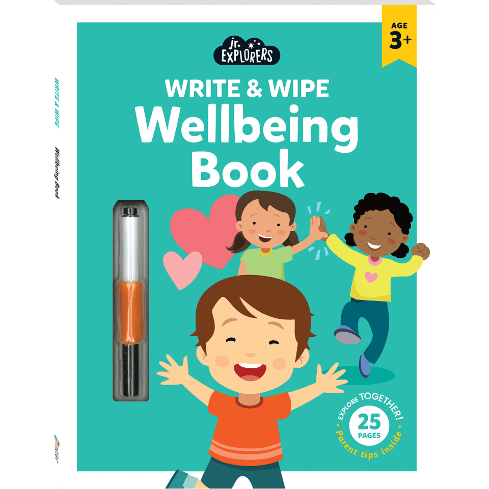 Junior Explorers Write & Wipe Wellbeing Book – CuriousUniverse