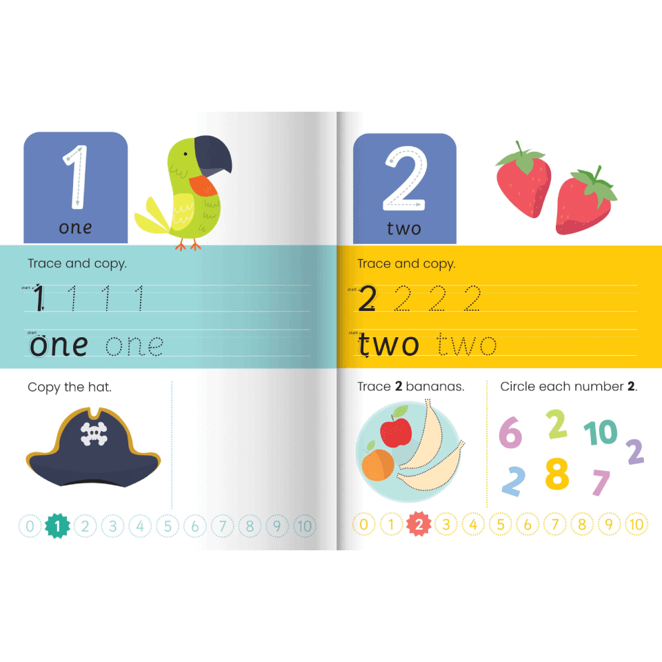 Junior Explorers Write & Wipe Book: Counting – CuriousUniverse