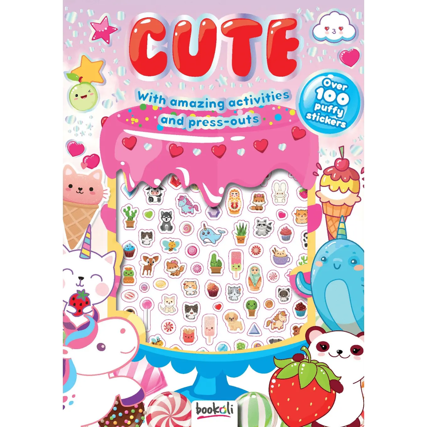 Puffy Sticker Activity Book: Cute – CuriousUniverse