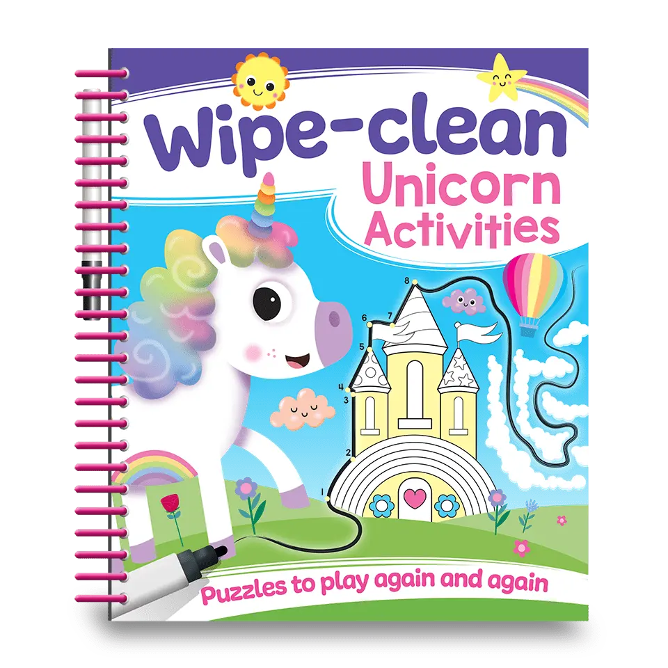 Wipe-Clean Unicorn Activities – CuriousUniverse
