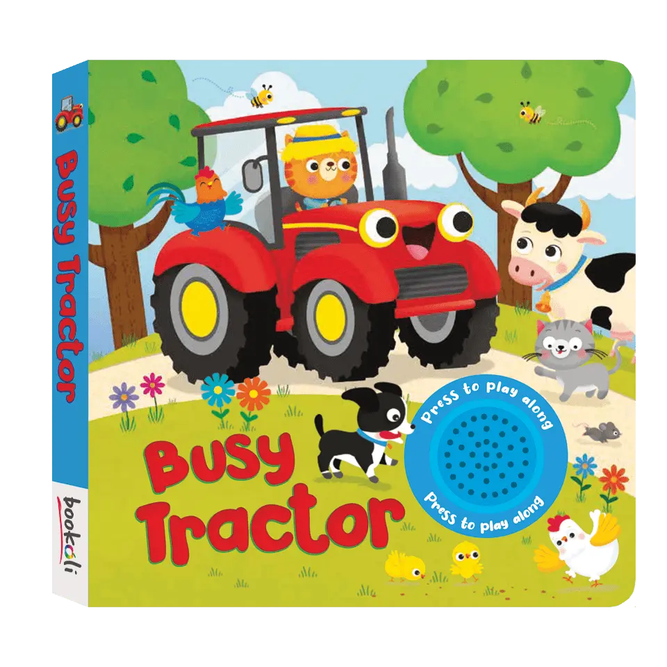 Busy Tractor Sound Book – CuriousUniverse