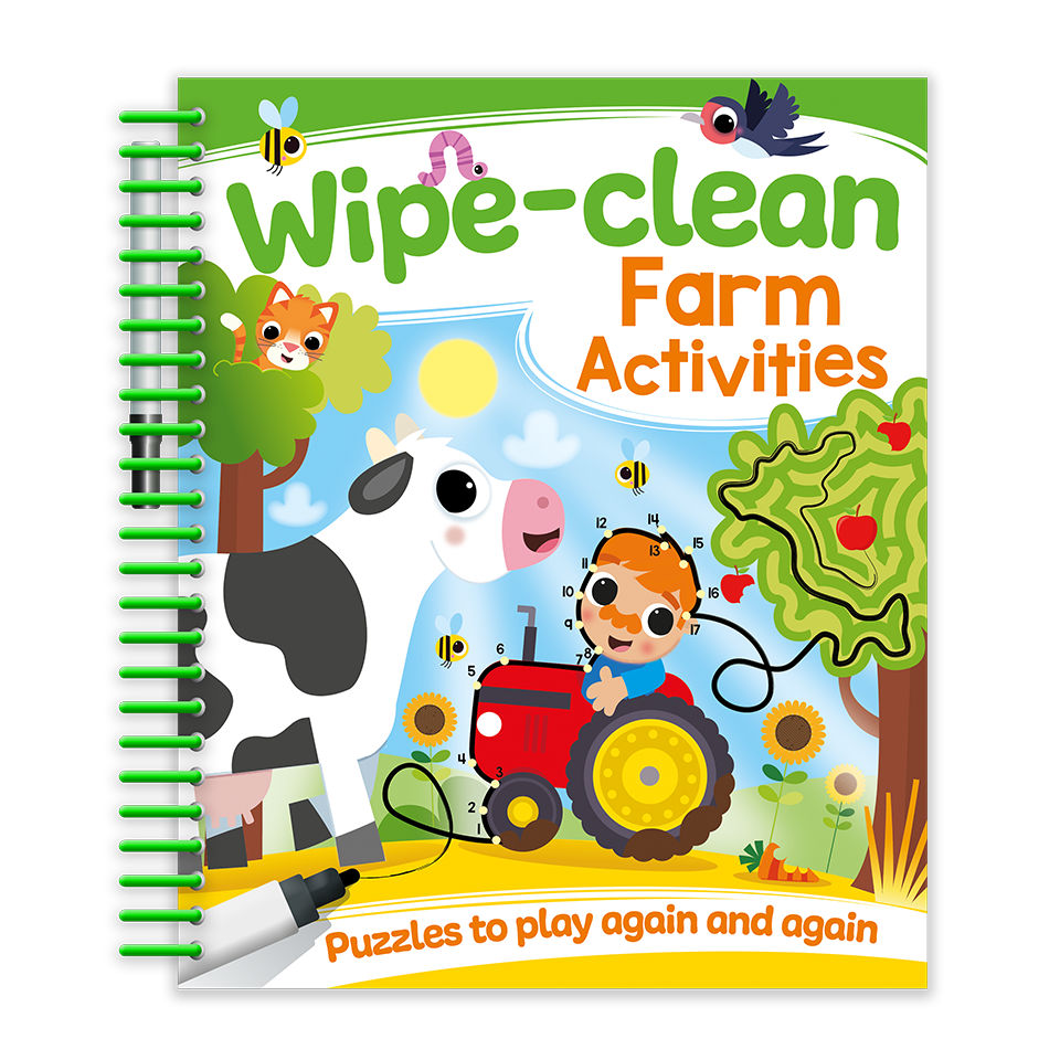 Wipe-Clean Farm Activities – CuriousUniverse
