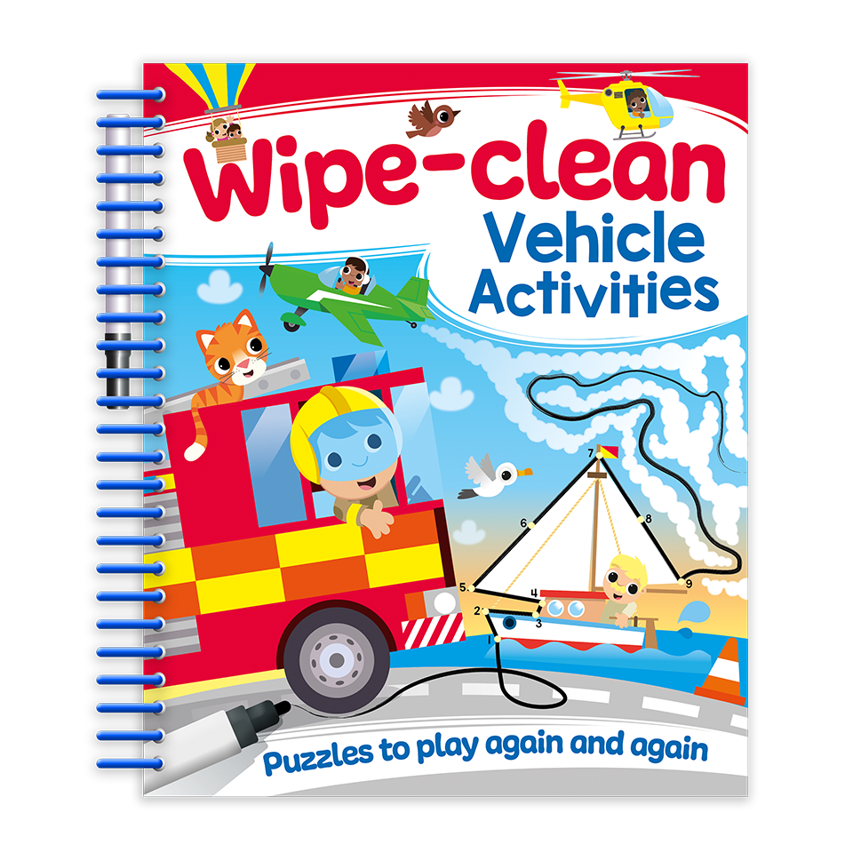 Wipe-Clean Vehicle Activities – CuriousUniverse