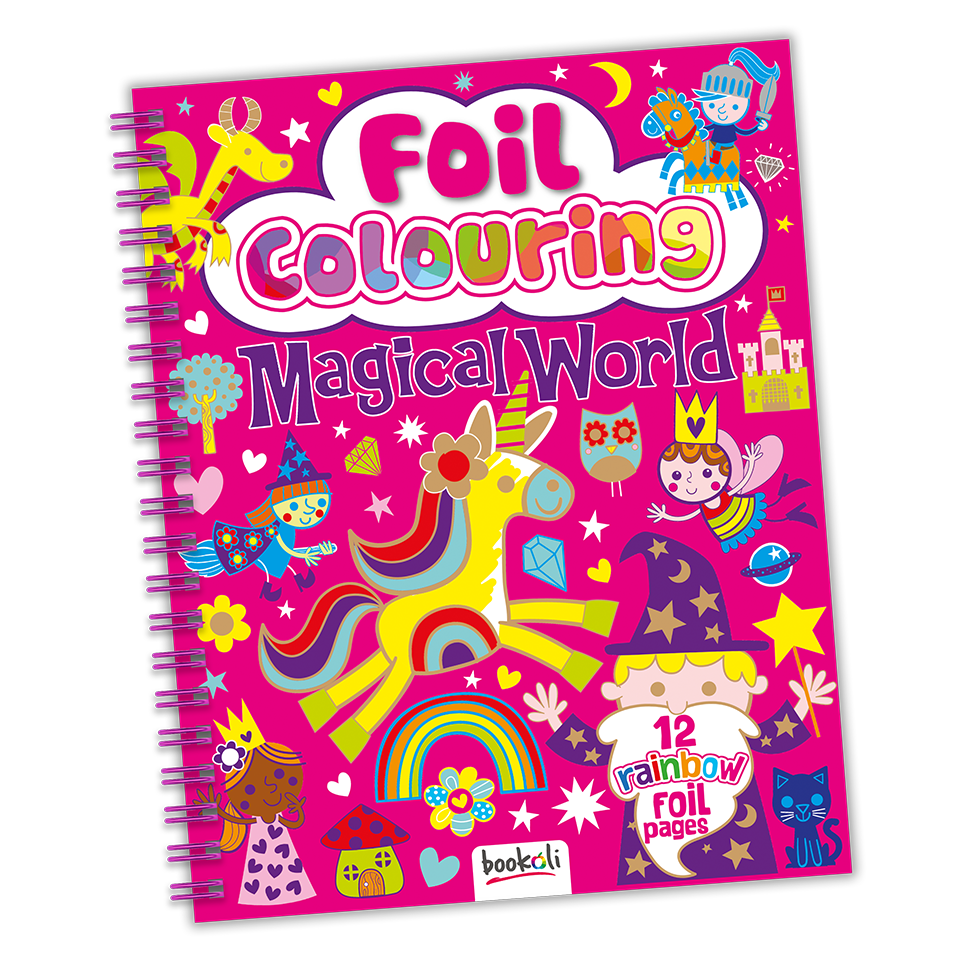 Foil Colouring Book: Magical World – CuriousUniverse