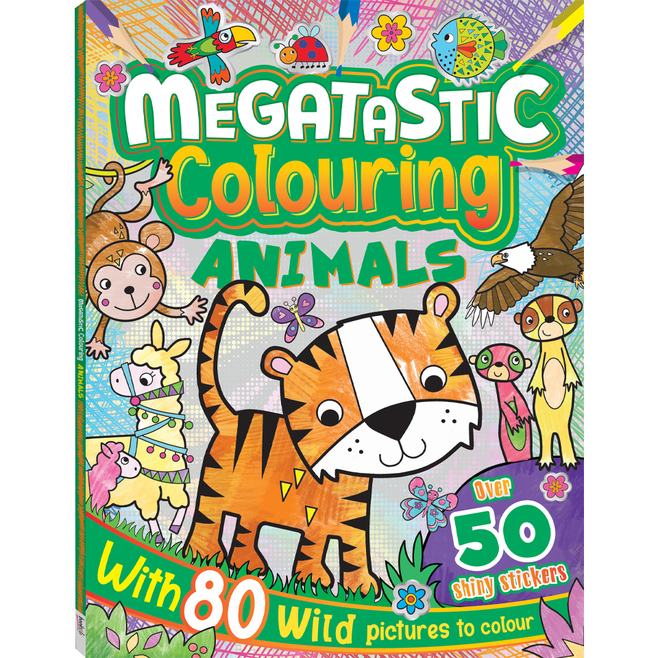 Megatastic Colouring Book: Animals – CuriousUniverse